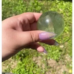 SerenityGemShop | Accents | 52 Mm Apple Green Fluorite ...
